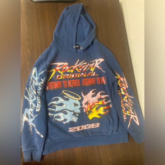 Rockstar Original | Jackets & Coats | Rockstar Original Hoodie Navy ...